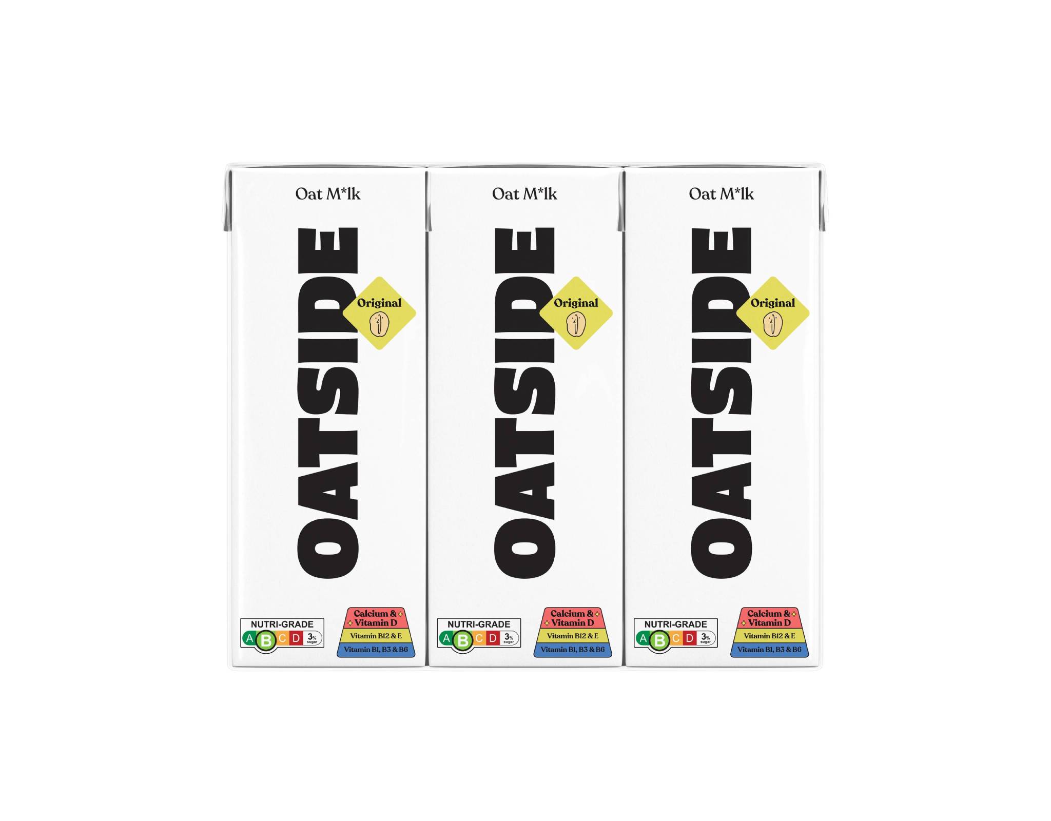 Oatside Plain Oat Milk 200ml – Creamy Plant-Based Drink